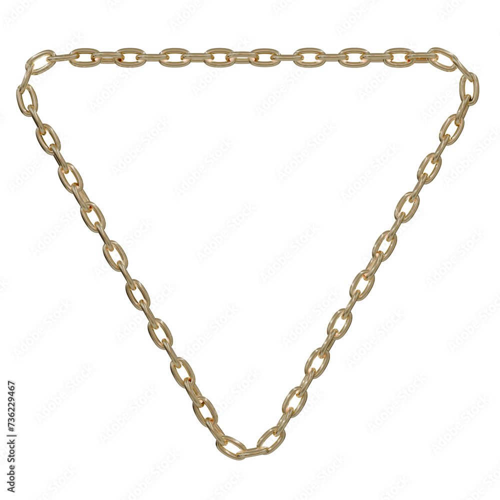 Unveiling Balance: A 3D illustration showcases a golden, upside-down ...