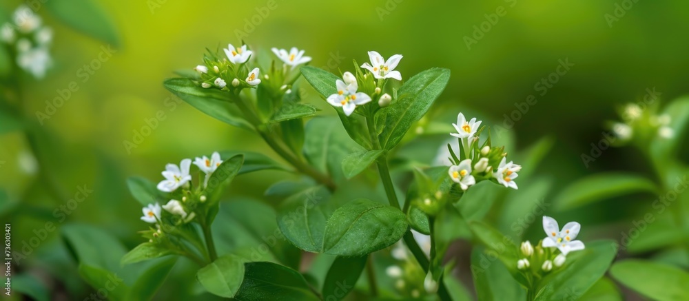 Galinsoga parviflora, commonly called Gallant Soldiers, is a South ...