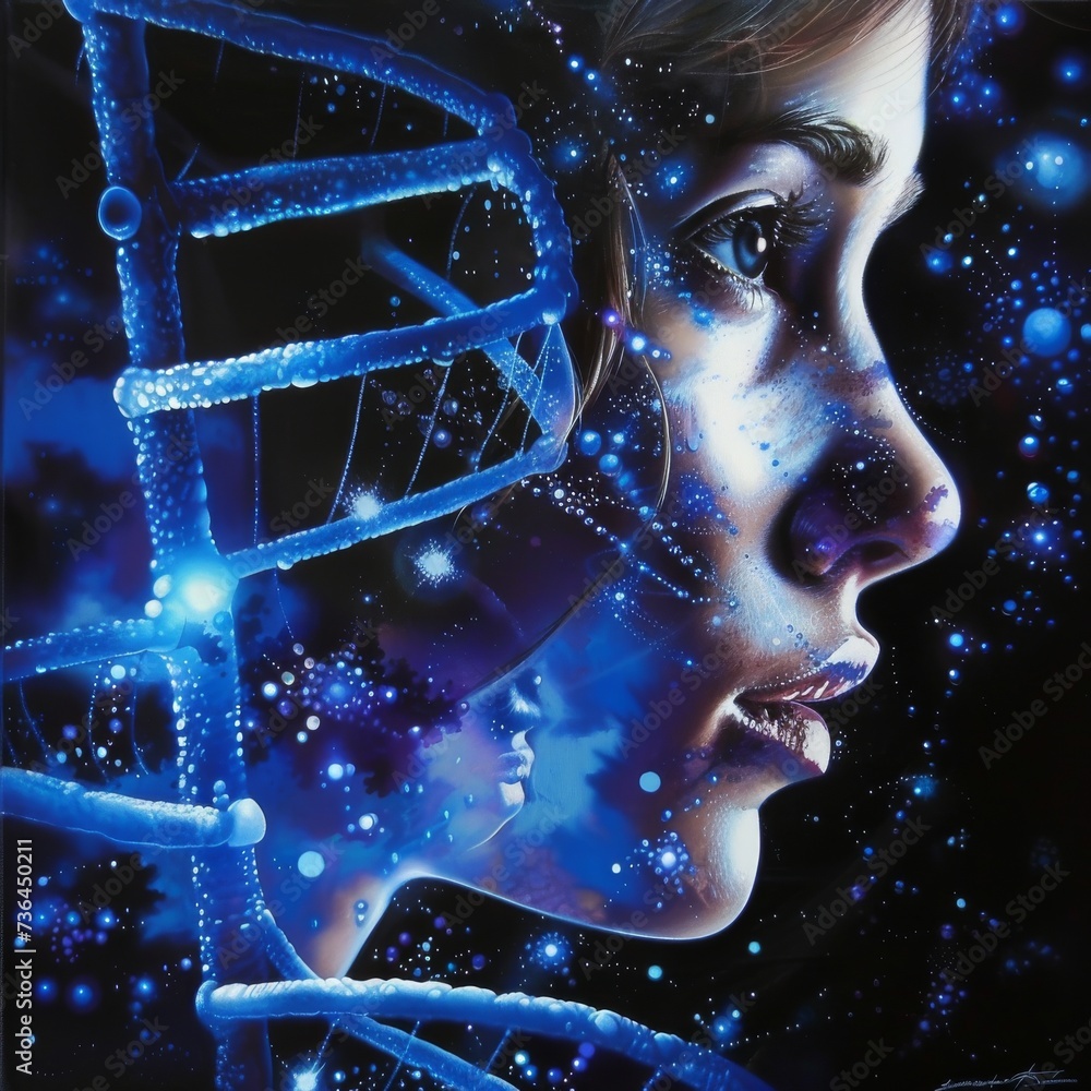 The interplay of Matrix and DNA Merge the enigmatic allure of the ...