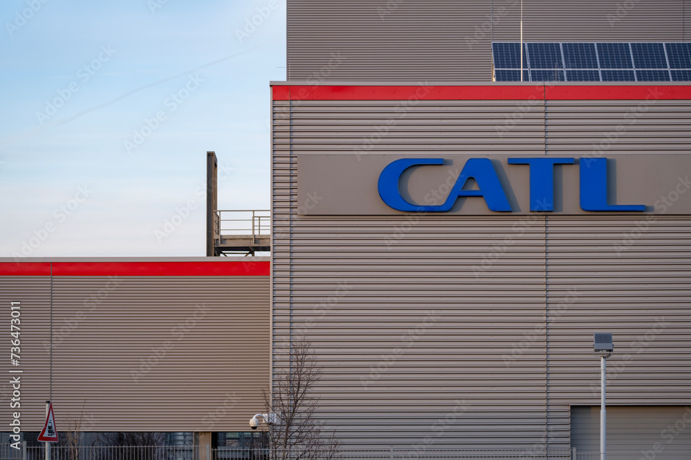 company logo CATL Contemporary Amperex Technology Co. Limited electric ...