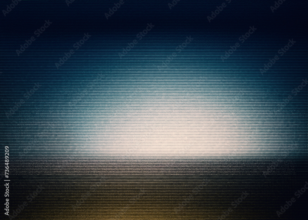 Intentional distortion, noise, and scanlines: the blank screen of an ...