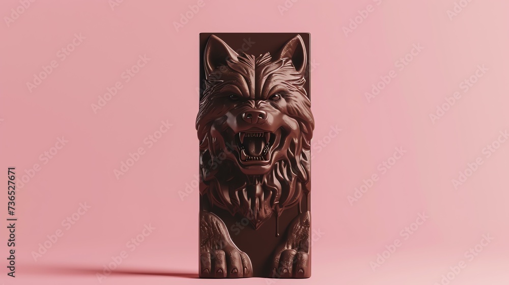 Indulge in the mystique of this hyper-realistic, werewolf shaped ...