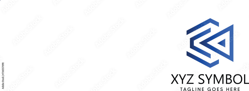 Xyz logo, new logo, Logo design Stock Vector | Adobe Stock