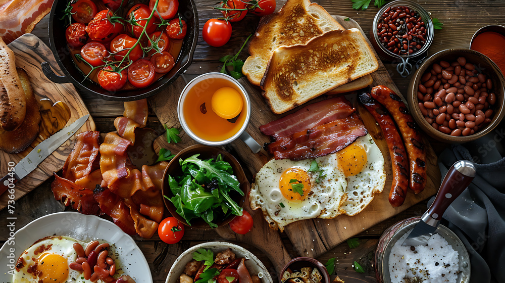 A mouthwatering photograph capturing the quintessential English ...