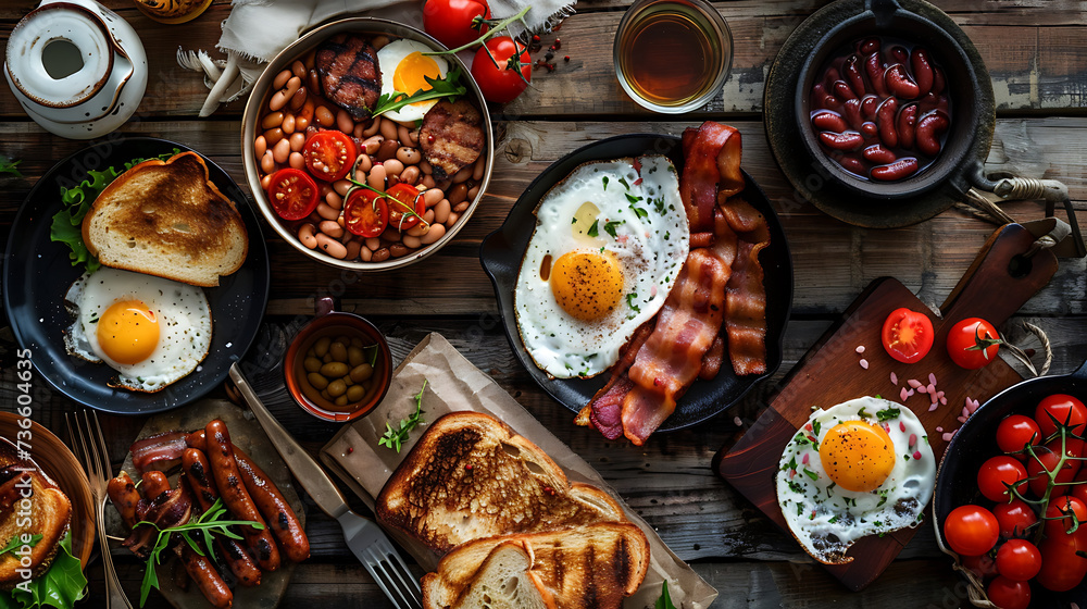 A mouthwatering photograph capturing the quintessential English ...
