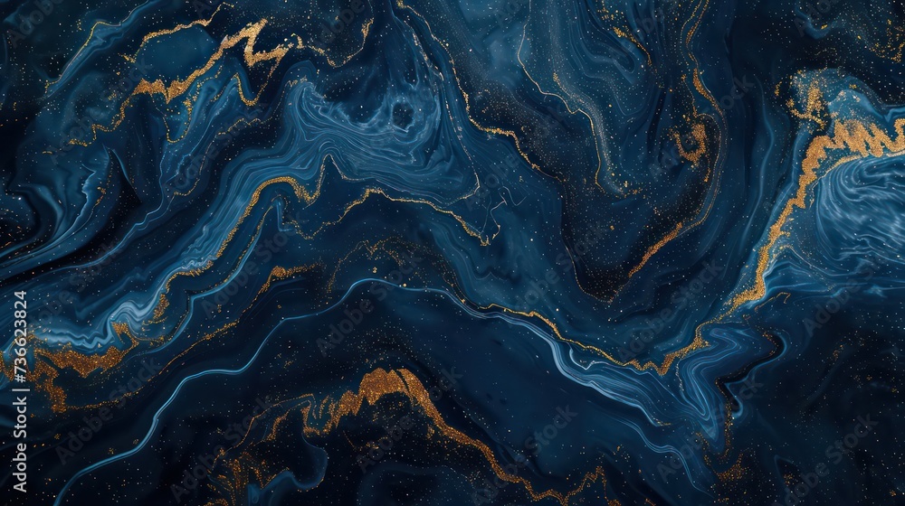 Marble. Texture. Blue Marble background. natural Portoro marbl ...