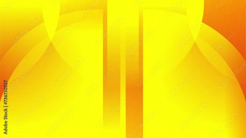 simple yellow shapes geometric shapes moving transition effect ...