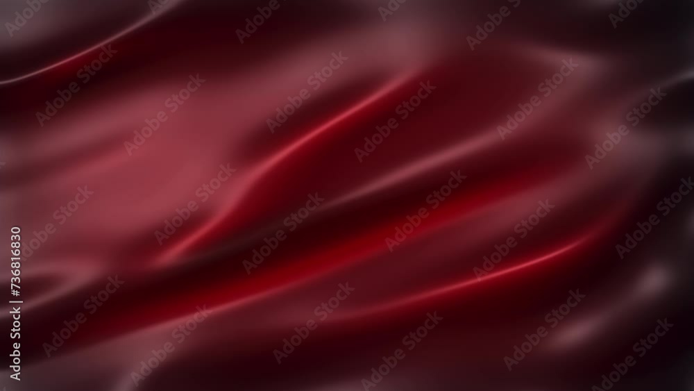 Vidéo Stock Red background full frame, front view, slow-motion flapping ...