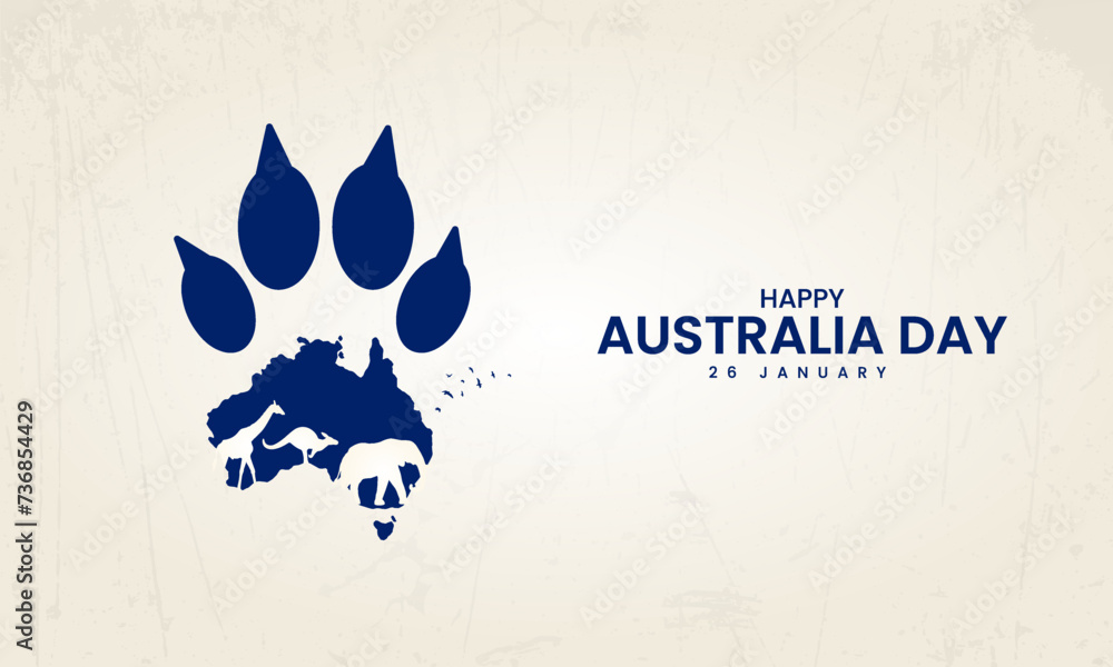 Happy Australia Day. Australia day creative design for social media ...