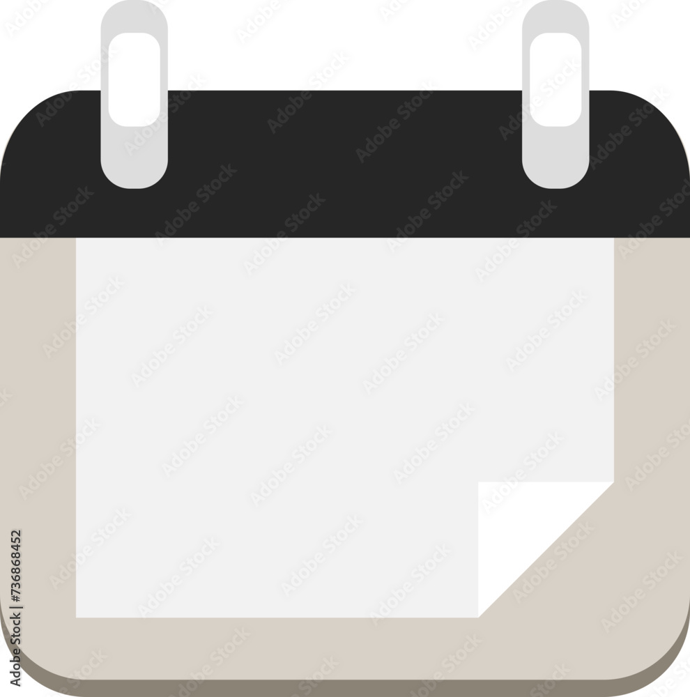 Calendar icon set. Calendar vector symbols. Planner calendar icons ...