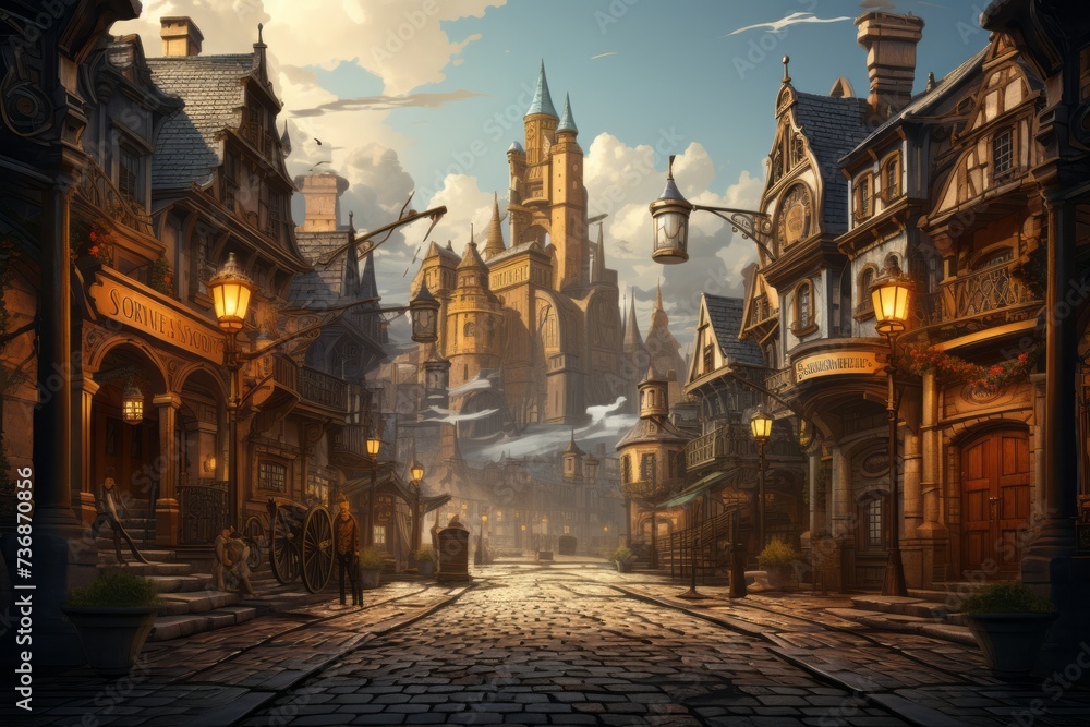 Transport your audience to a bygone era of steampunk elegance with a ...