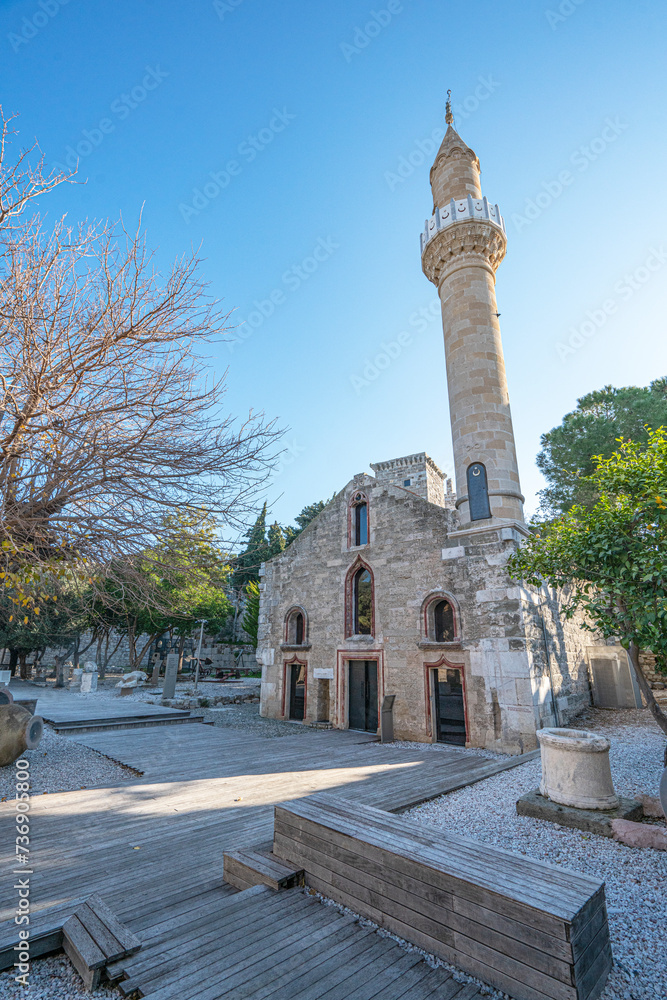 The amazing views of walls and towers of The Bodrum Museum of ...