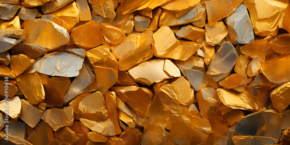 Gold texture from pieces of gold. Gold background. Expensive gold ...