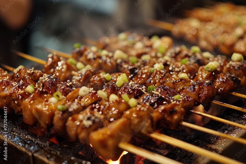 Yakitori, a Must-Try Dish for Those Craving Japanese Street Food Stock ...