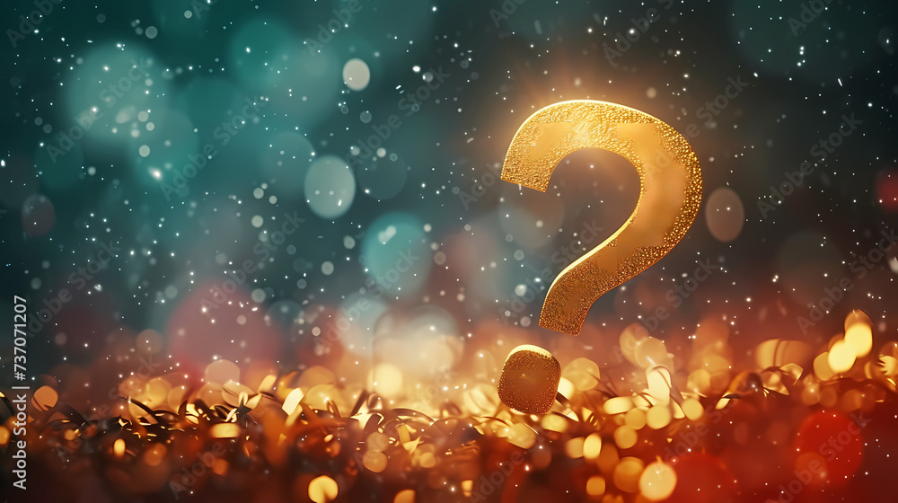 Question mark symbol, question mark that stimulates thinking Stock ...