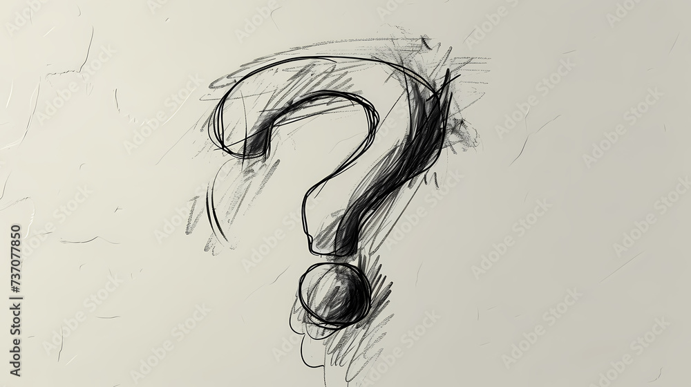 The pursuit of question marks, the question marks of pursuing the truth ...