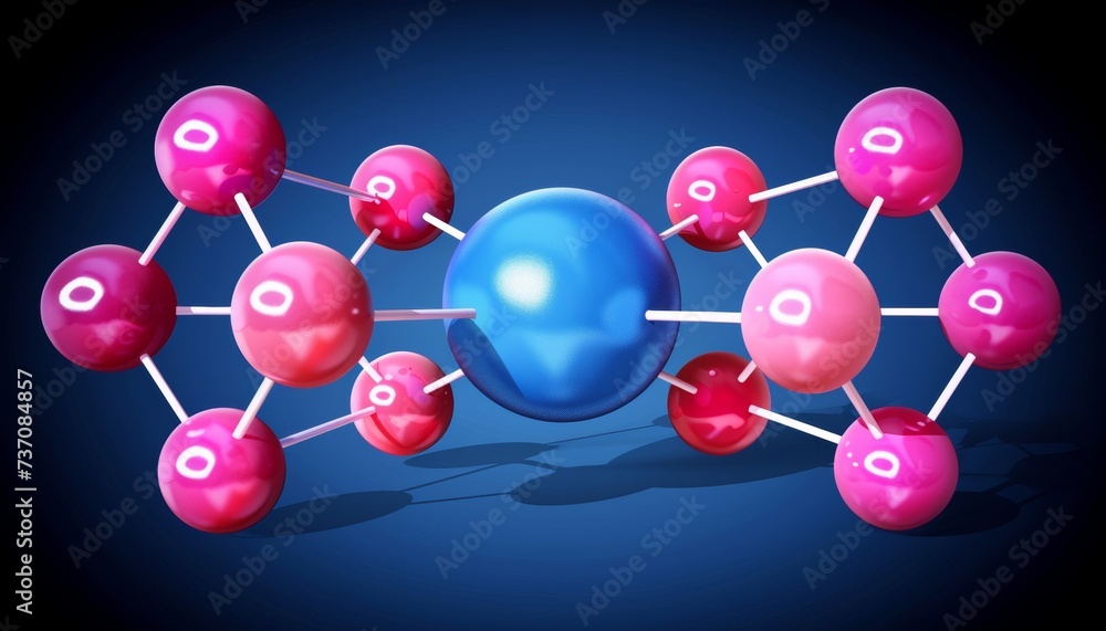 Subatomic proton particle collision leading to nuclear fusion concept ...