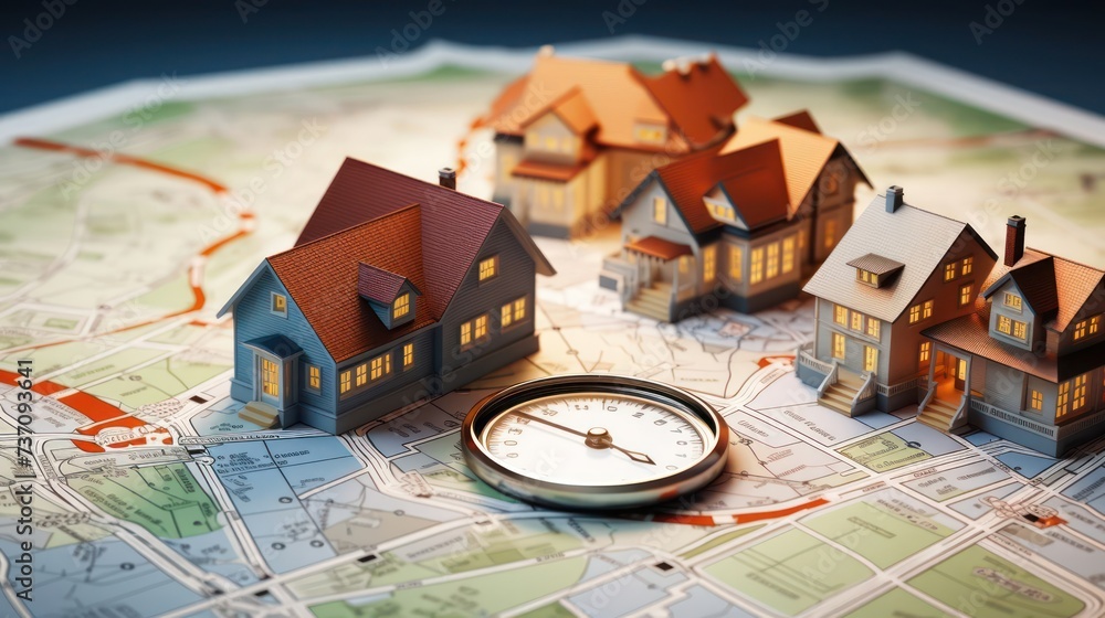 the importance plan of location in a property strategy with an image ...