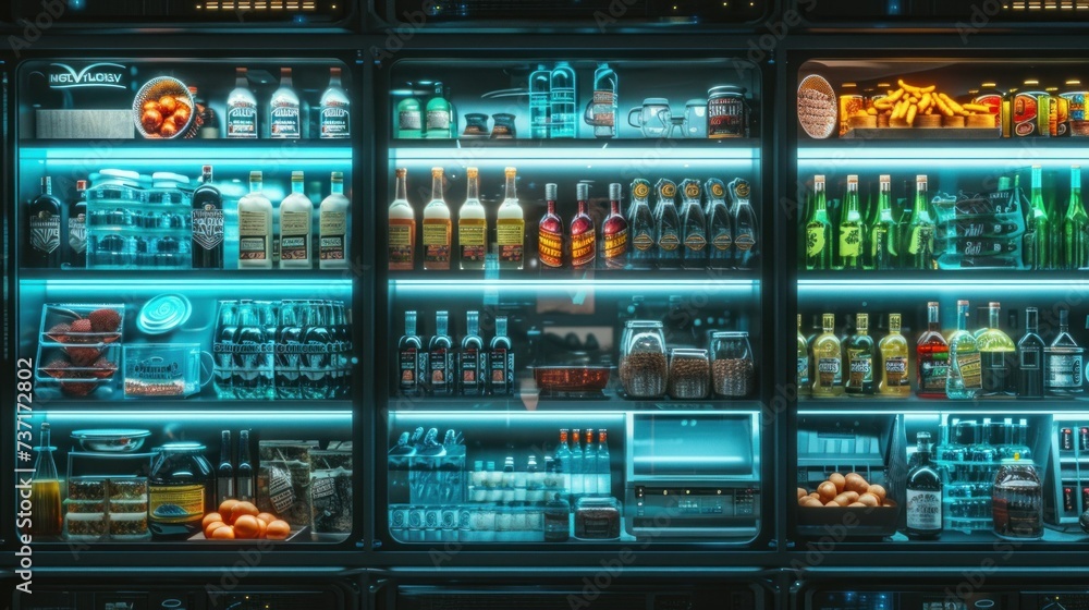 Foto de Refrigerators different types of supermarket fredges photo ...