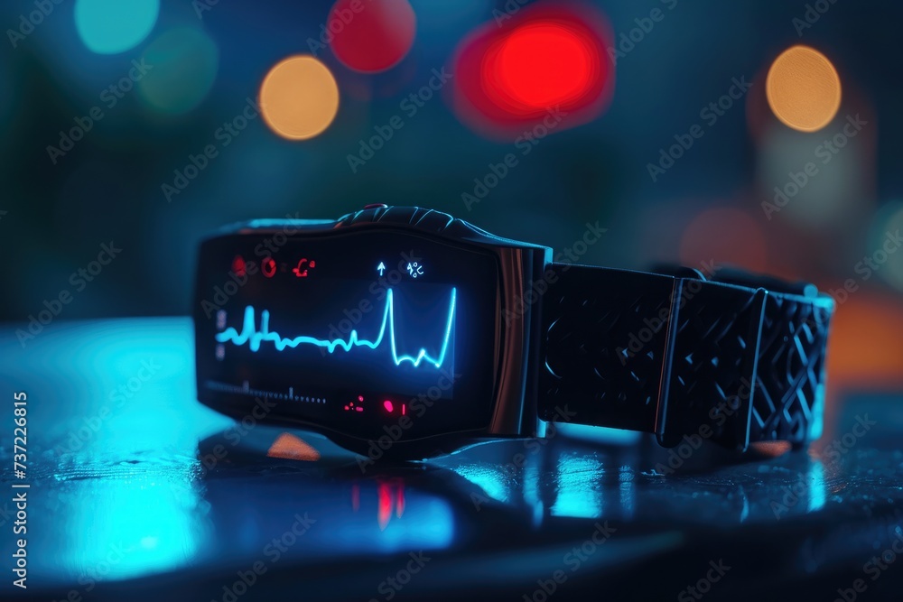 A detailed view of a watch placed on a table, showing its intricate ...