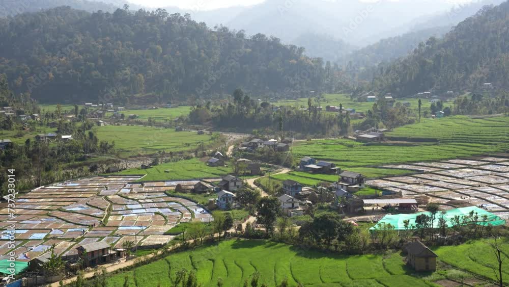 Discover the serene beauty of Surkhet Valley in Nepal, where rustic ...