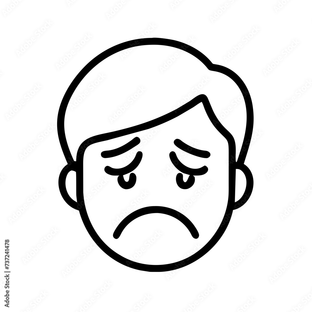 Sad face, face sad, sad, face, sad facial expression, sad facial ...