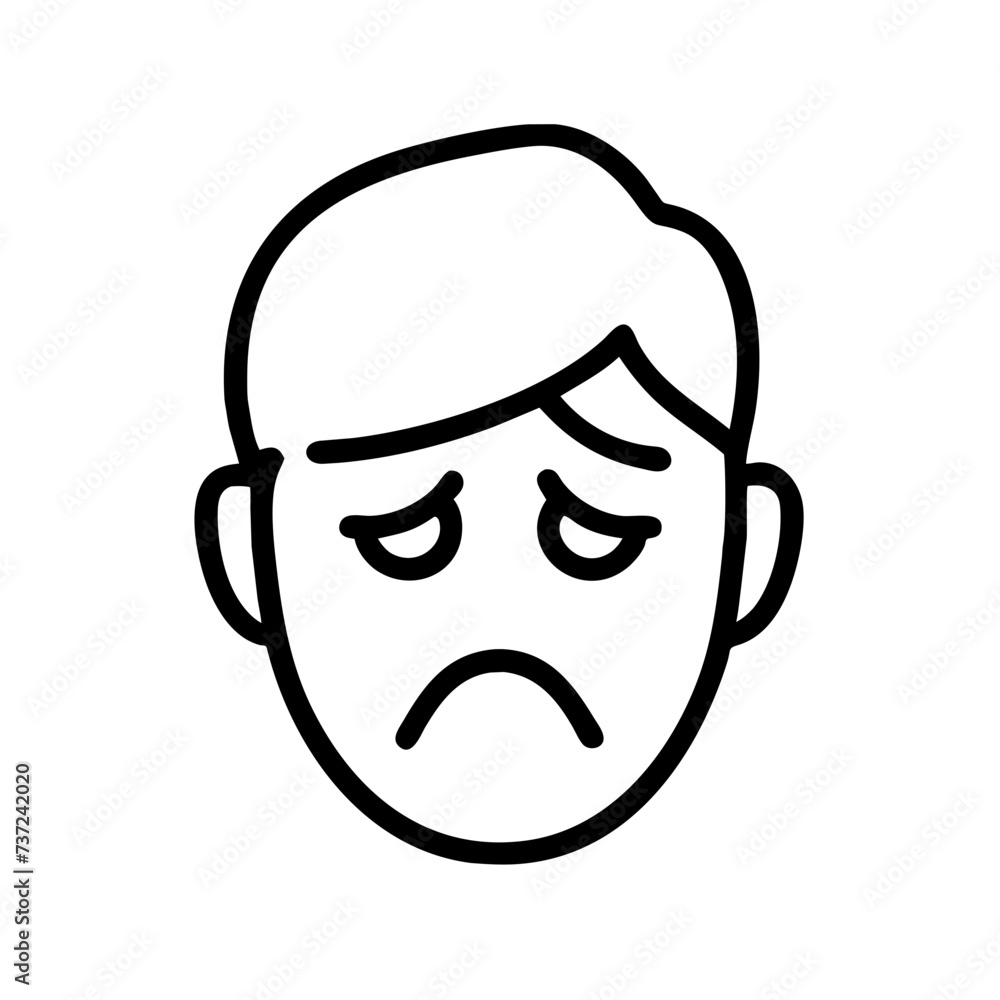 Sad face, face sad, sad, face, sad facial expression, sad facial ...