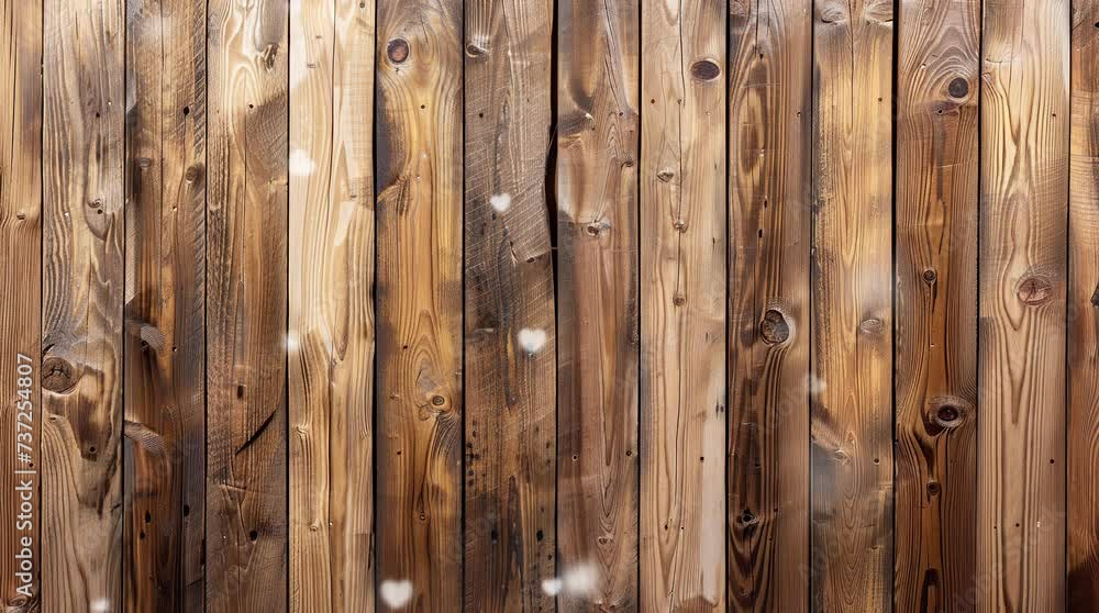 Vidéo Stock Rustic charm: Close-up of weathered wooden plank wall ...