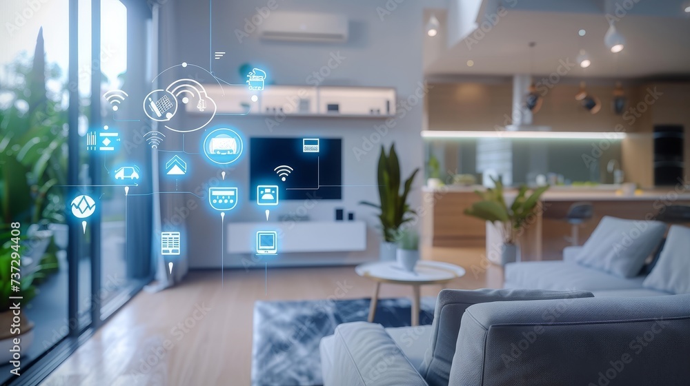 Smart home and IOT system development. Establishing a work scenario for ...