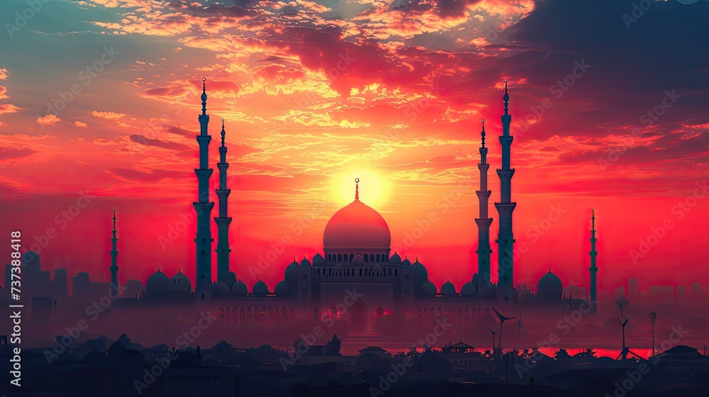 minimalist islamic background image for wallpaper laptop Stock ...