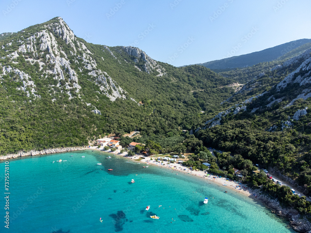 Beautiful Divna beach on Peljesac peninsula in southern Croatia Stock ...