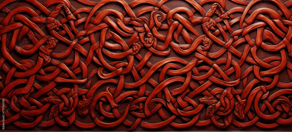 Celtic Knot Patterns in red color. Celtic Knot Patterns wallpaper ...