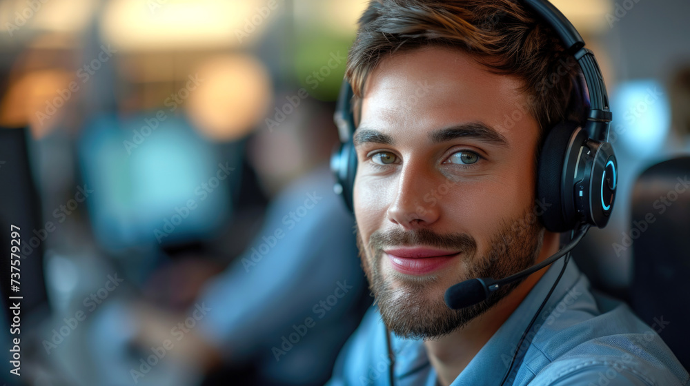 Telemarketing agent call center team, The Pulse of a Modern Call Center ...