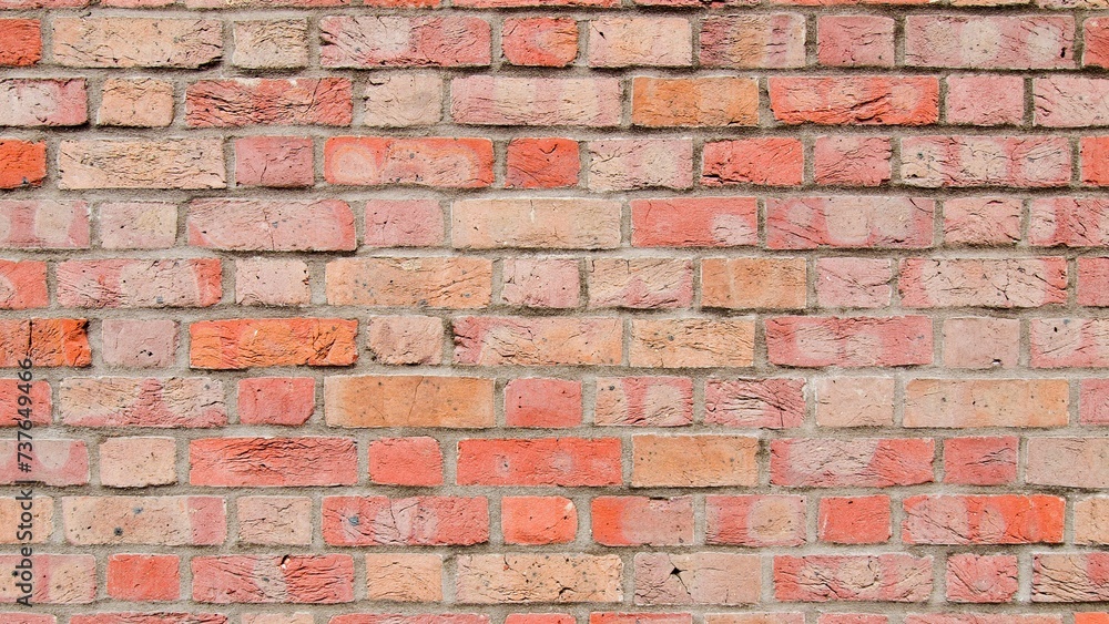 brick wall, brick background, red brick wall, 4k wallpaper, 4k ...