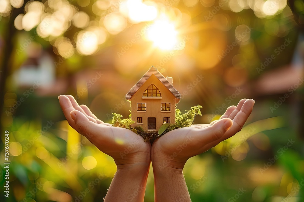 Homeownership dream Real estate investment Secure property transaction ...