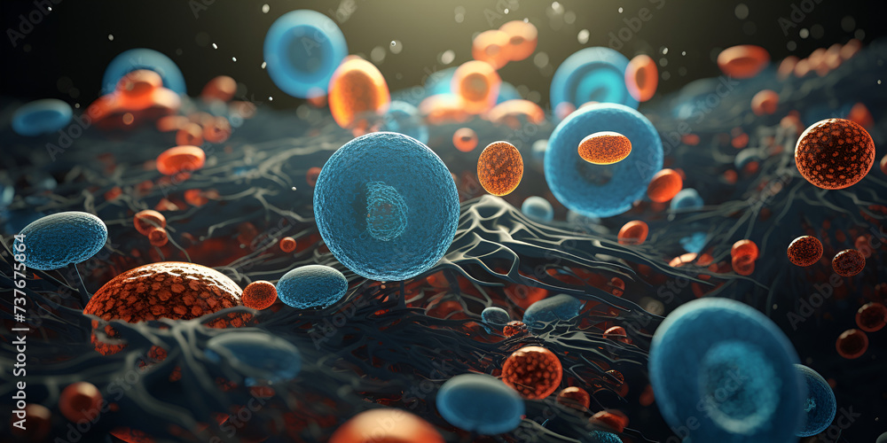 Step into the intricate world of 3D cell science, where molecular ...