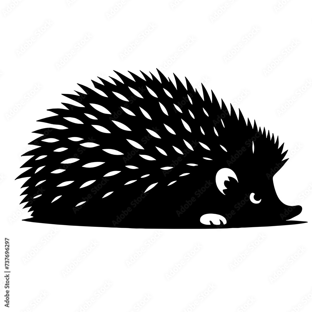 Vetor de Cute Hedgehog , Hedgehog Svg, Hedgehog Cut File, Hedgehog ...