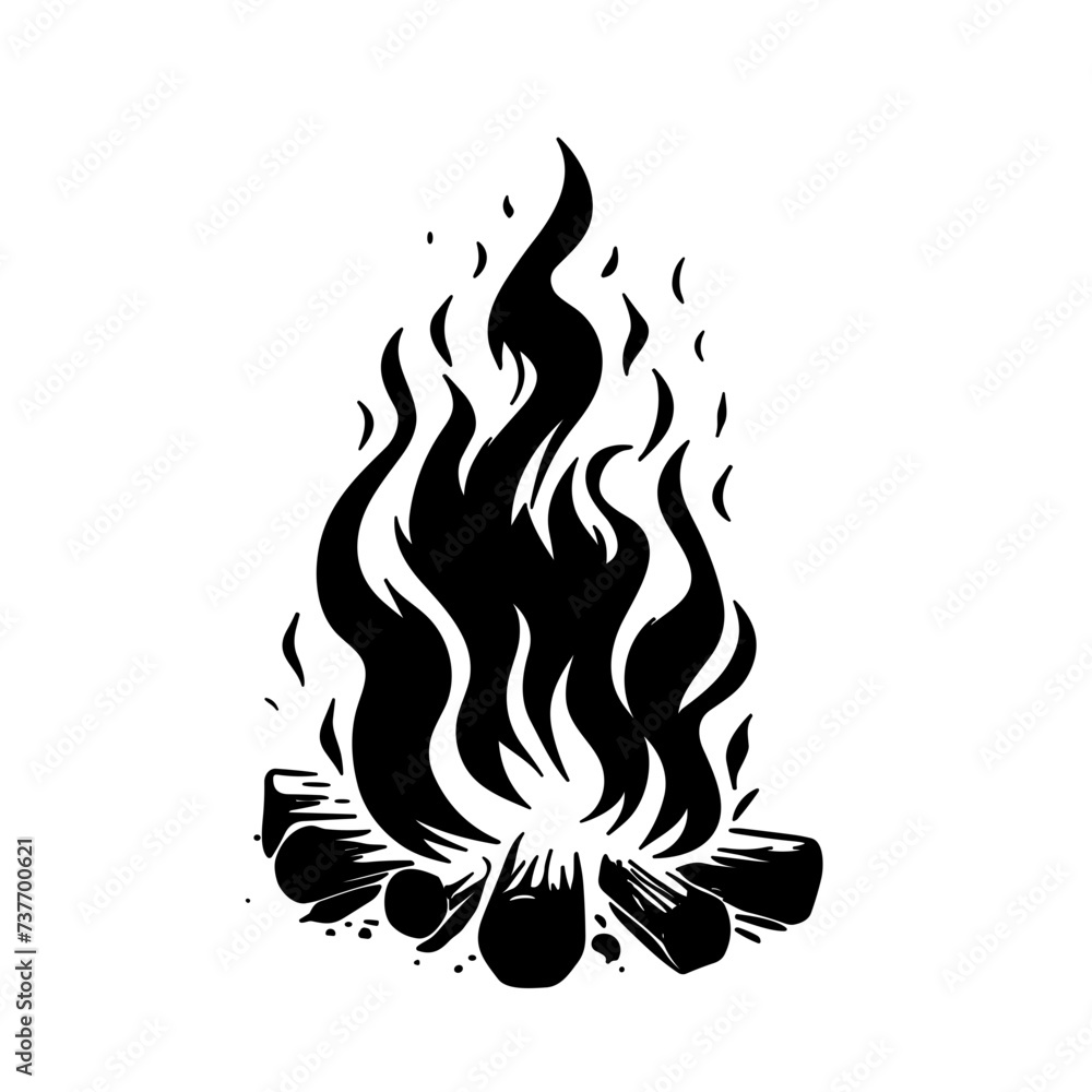 Fire Flame, Fire Flame Svg, Fire Clipart, Fire Flame Cut File, Fire ...