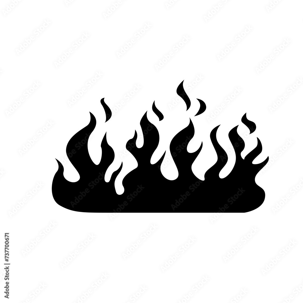 Vecteur Stock Fire Flame, Fire Flame Svg, Fire Clipart, Fire Flame Cut ...