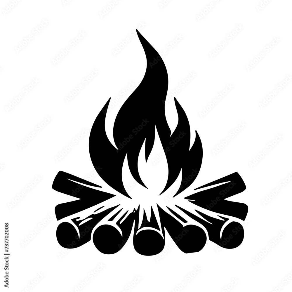 campfire, fire, flame, campfire svg, campfire png, camp fire svg png ...