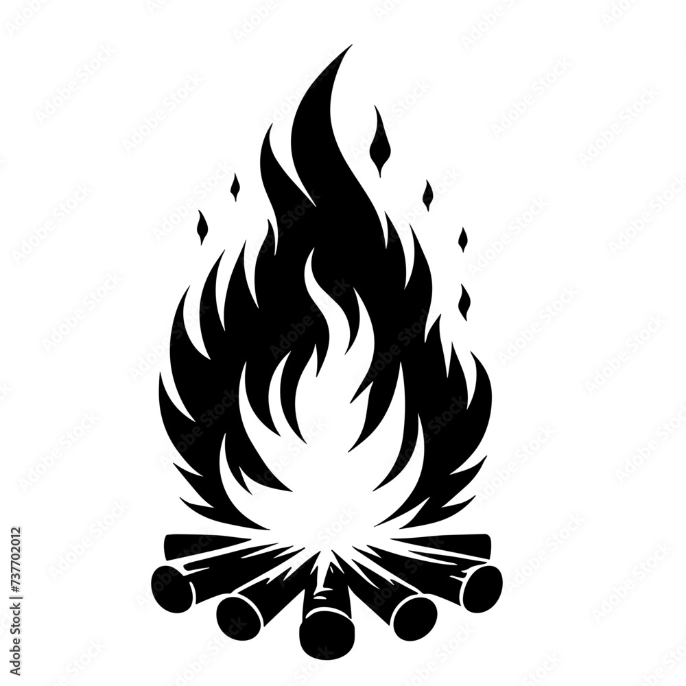 campfire, fire, flame, campfire svg, campfire png, camp fire svg png ...