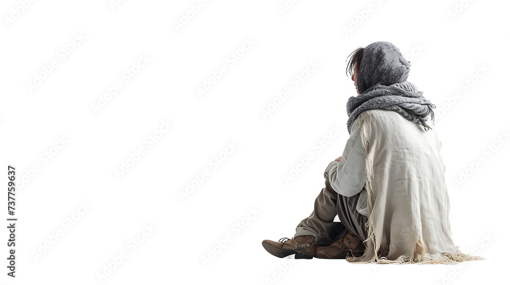 Desperate homeless people on transparent background PNG. Growing ...