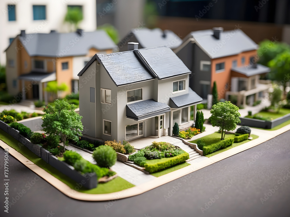 For use in the real estate housing market or development project ...