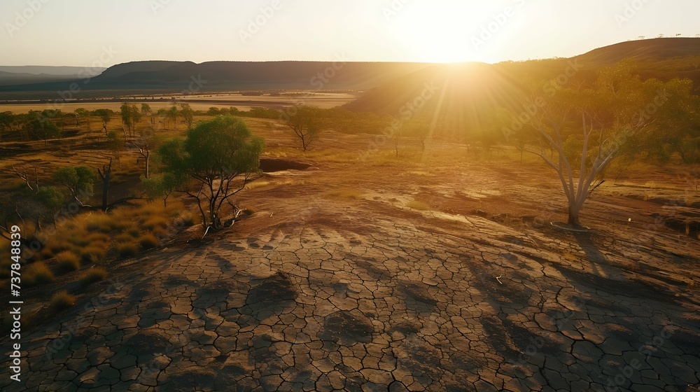 Global warming, extreme weather events, a cracked, dry outback. Climate ...