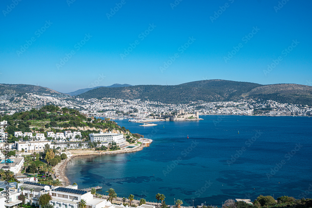 The windmills of Bodrum are a collection of stone buildings that were ...