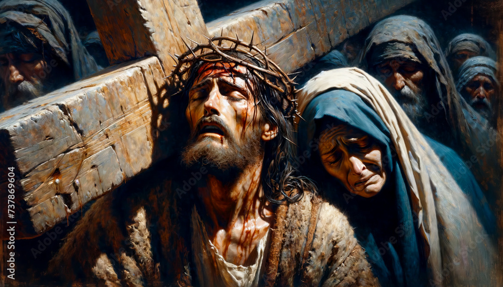 The Weight of Redemption: Jesus' Agony and Mary's Sorrow in Carrying ...