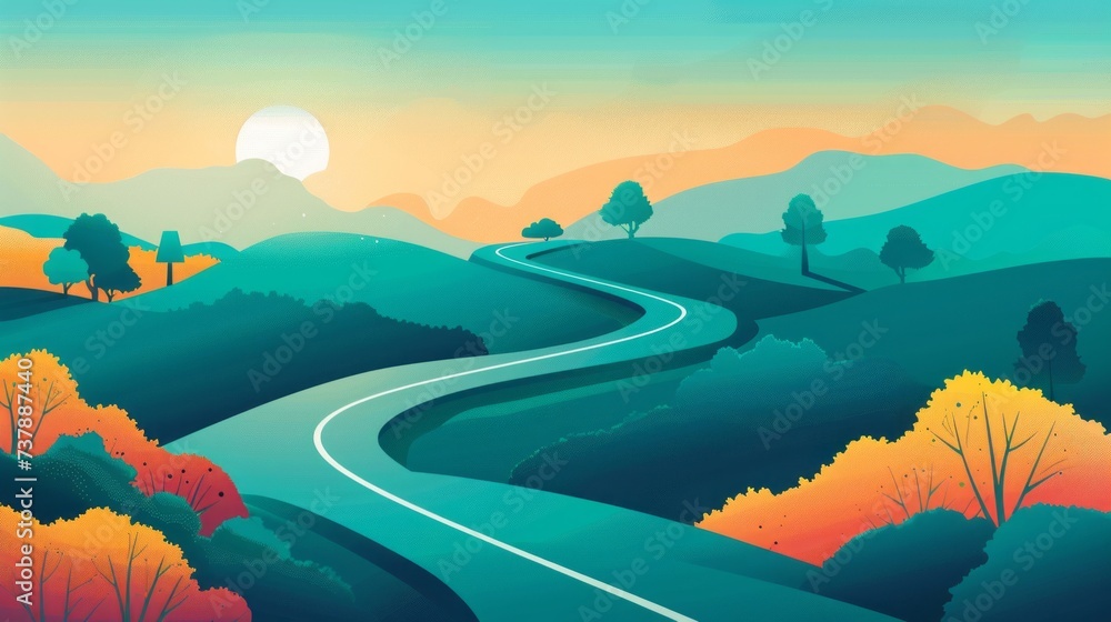 Equal Opportunity Roadmap: An illustration of a roadmap with different ...