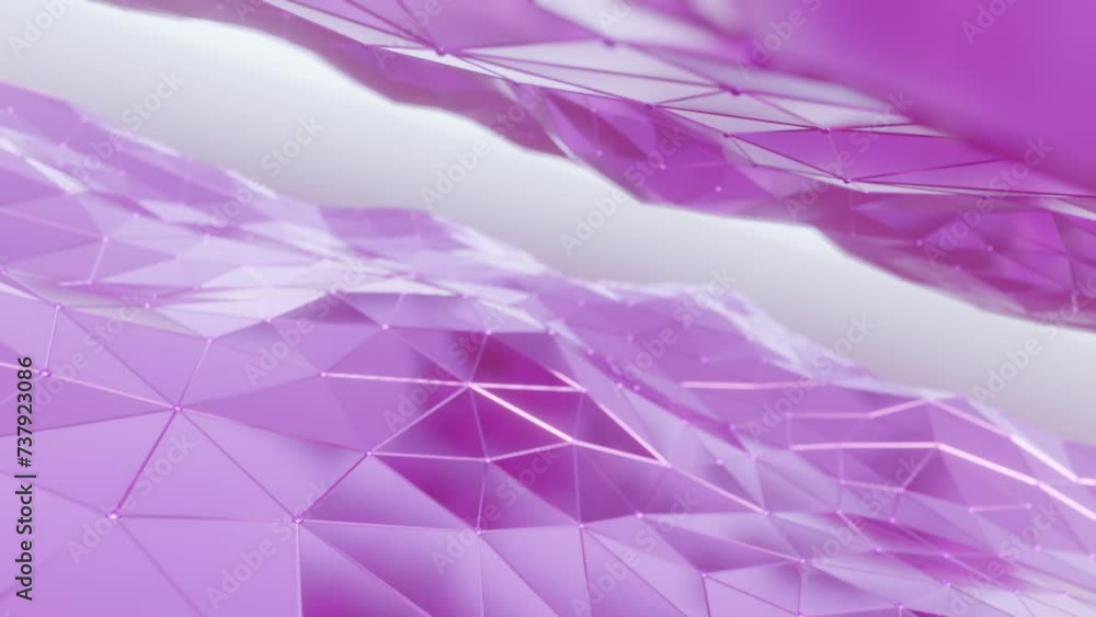 This 3D minimalist design showcases a sleek and understated backdrop ...