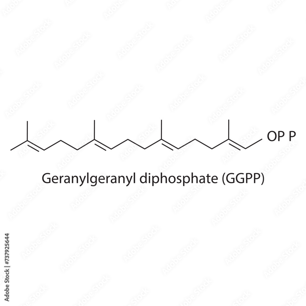 β-ionone skeletal structure diagram.volatile compound molecule ...