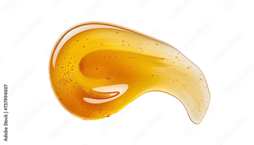 Oil swatch png. Anti-aging oil top view png. Retinol oil as skincare ...